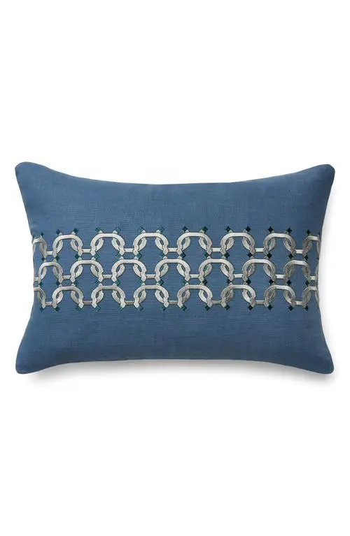 SFERRA Bardi Accent Pillow - Cadet/ Grey