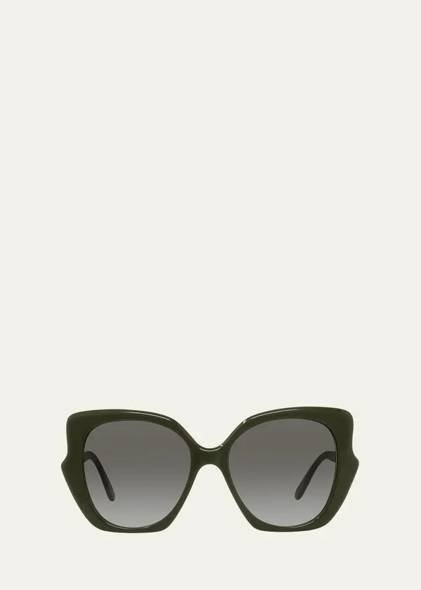 Loewe Logo Acetate Square Sunglasses