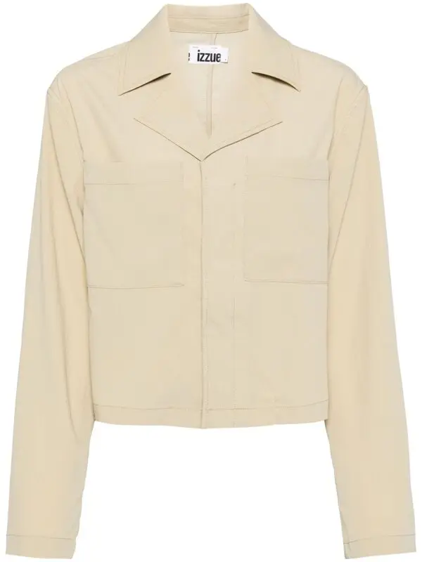 Izzue Notched-lapel Shirt