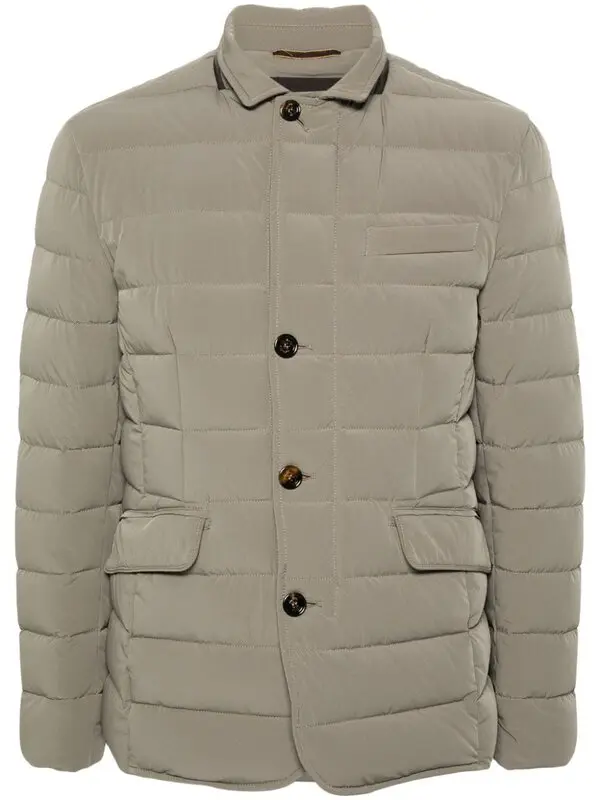 MOORER Zayn-kn Puffer Jacket - Grey