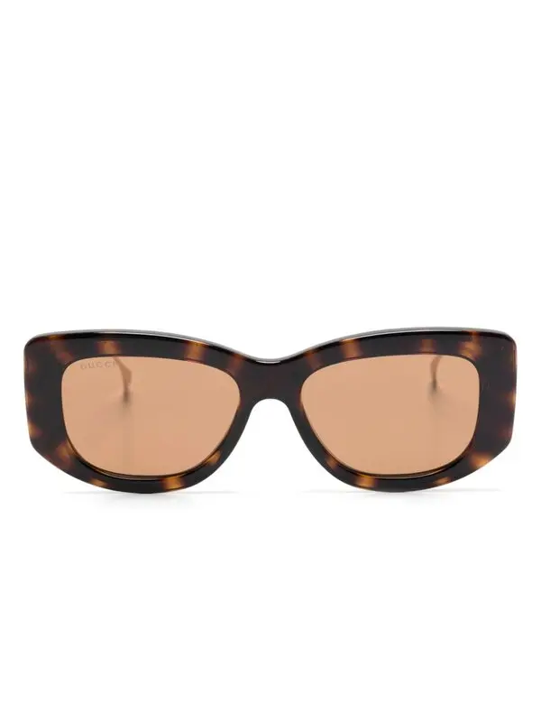Gucci Rectangle-frame Sunglasses
