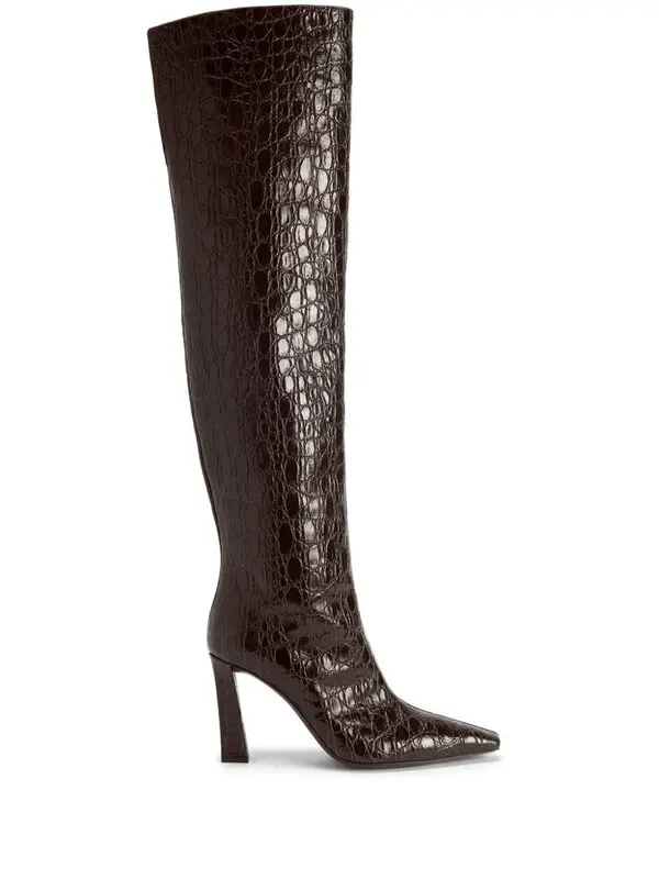 GIUSEPPE ZANOTTI 90mm Janiee Plus Boots - Brown