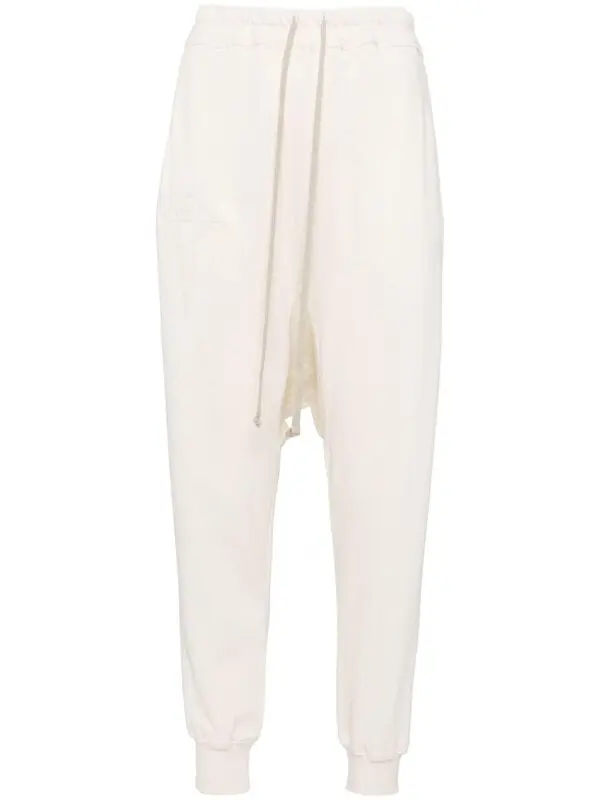 Rick Owens Tapered Cotton Track Pants