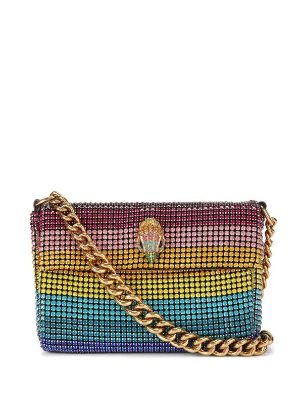 Kurt Geiger Small Party Crystal-embellished Bag - Blue