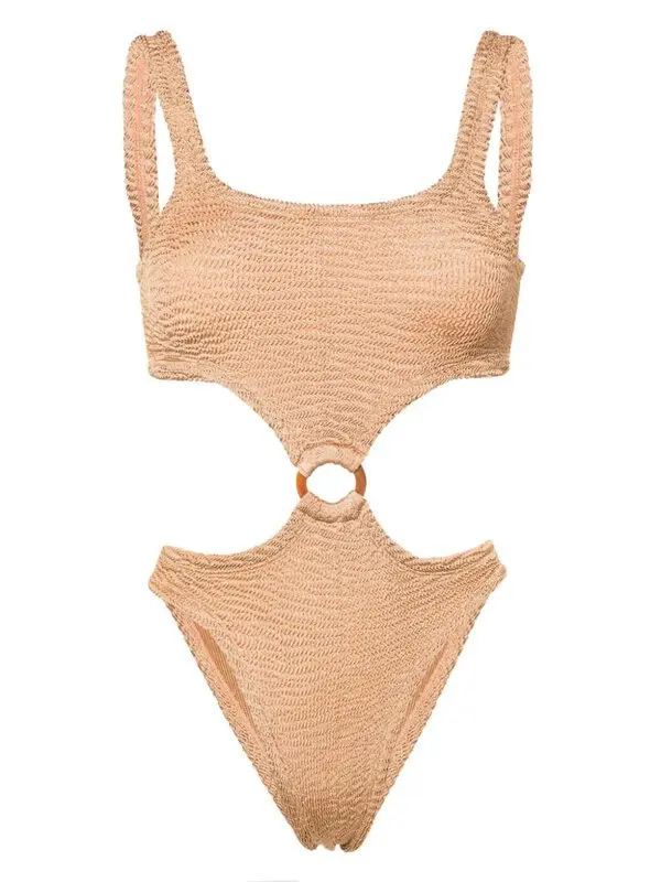 PARAMIDONNA Olivia Ring Swimsuit - Neutrals