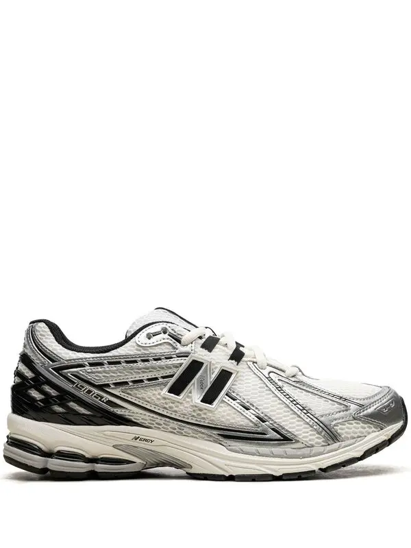 NEW BALANCE M1906 Metallic Silver Sneakers - Black