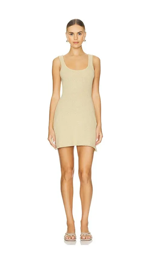 slim fit dress slacks Logan Cowl Neck Mini Dress main image 0