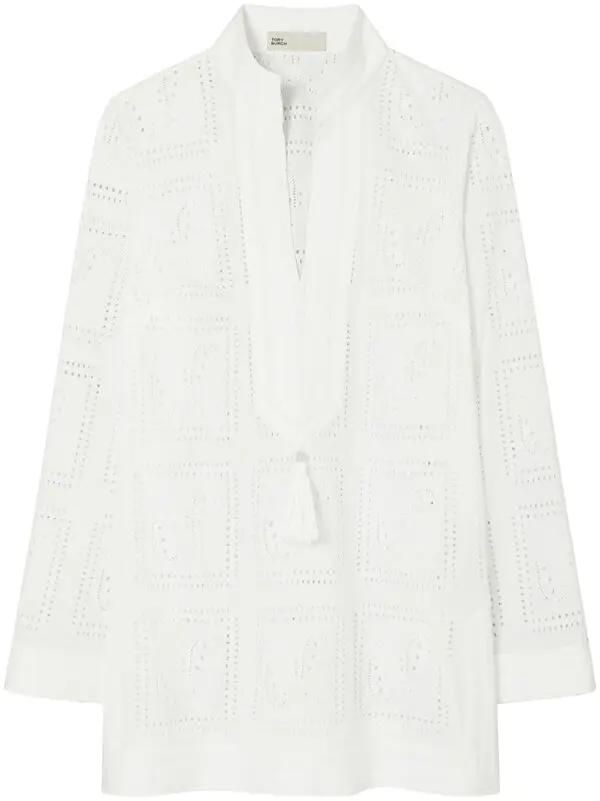 Tory Burch Eyelet Tunic