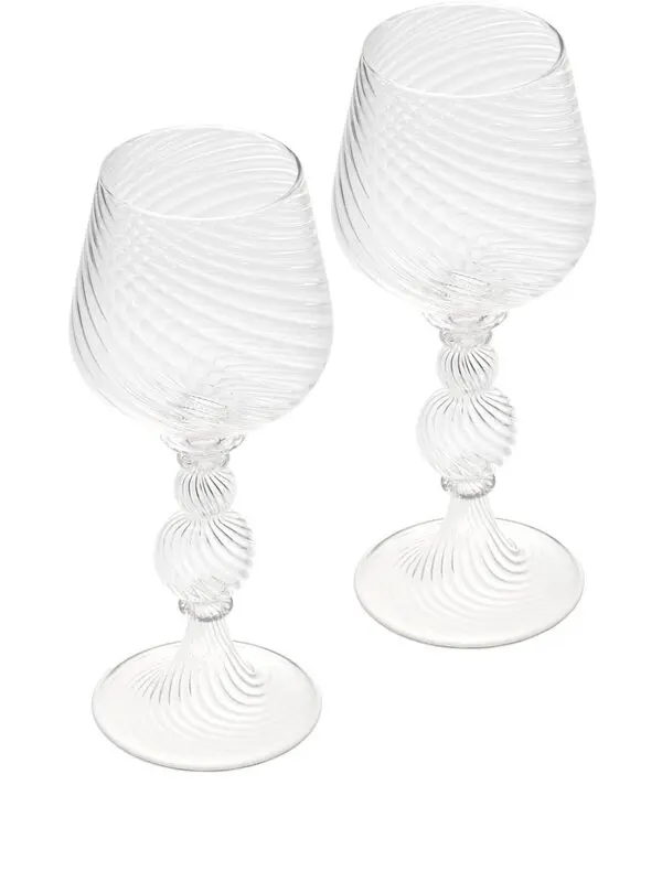 Christofle Tourbillon Red Wine Glasses