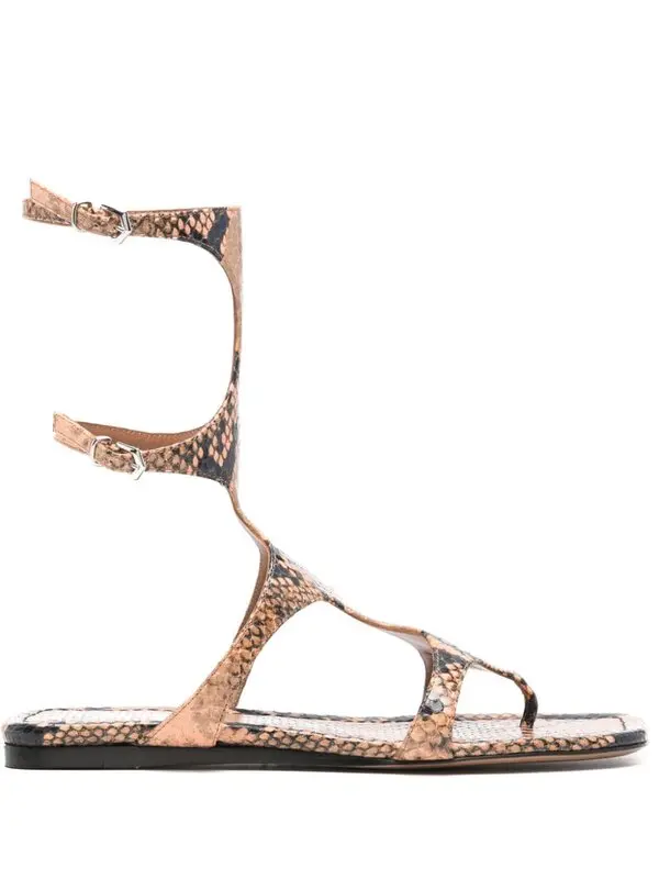 Paris Texas Uma Leather Sandals