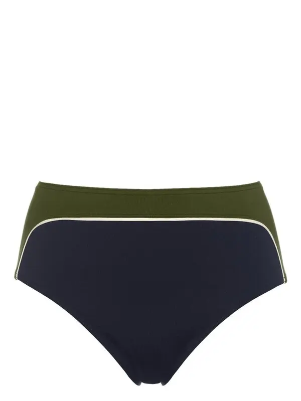ERES Plouf High-waist Bikini Briefs - Blue