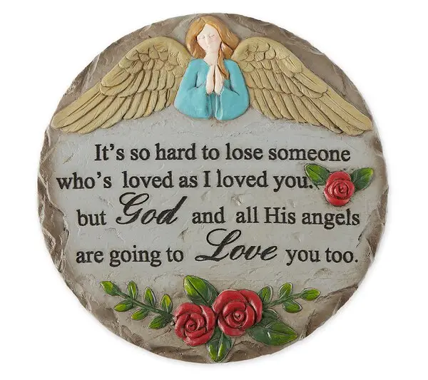 ZINGZ & THINGZ Zingz & Hard To Lose Someone You Loved Memorial Stepping Stone