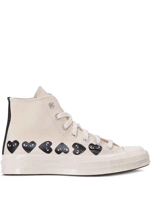 Comme Des Garçons X Converse Logo-print Sneakers