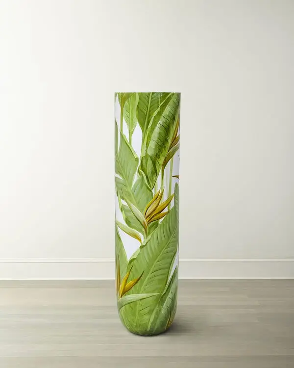 WINWARD HOME Bird Of Paradise Tall Vase