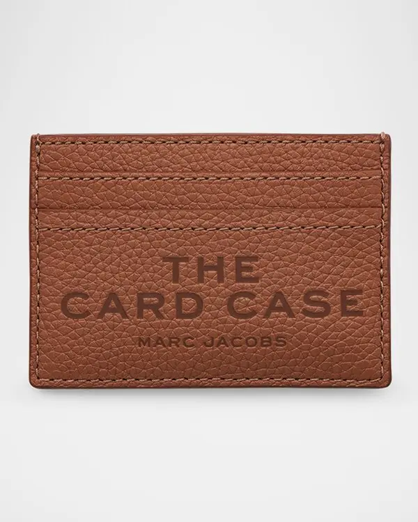 Marc Jacobs The Leather Card Case - Camel