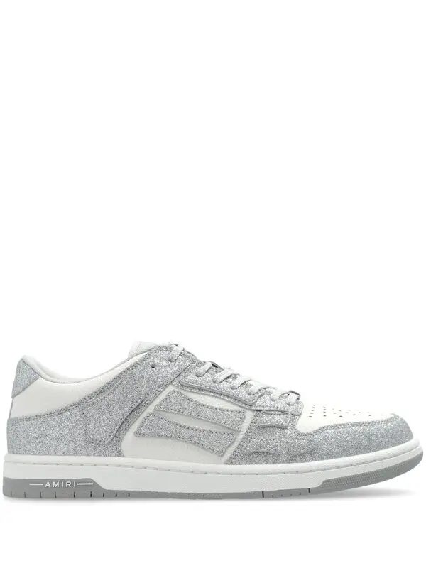 Amiri Skel Top Panelled Sneakers - White