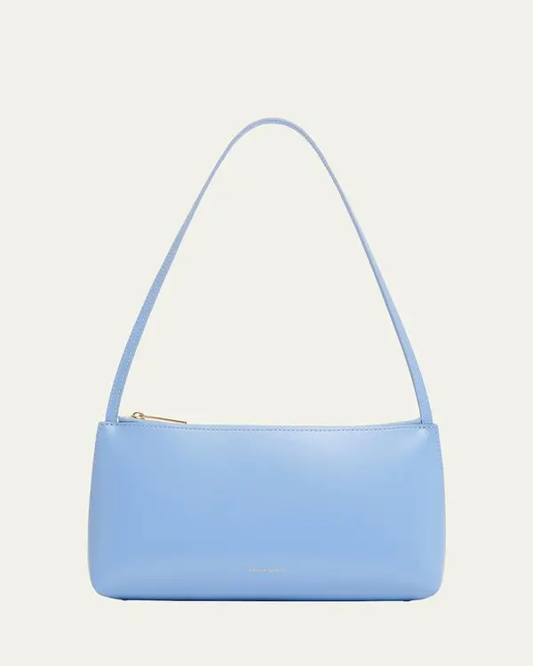 MANSUR GAVRIEL Gaia Leather Shoulder Bag - Cornflower