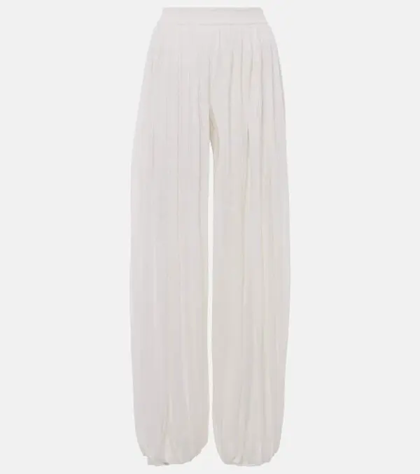 Loro Piana Lanai Linen-blend Palazzo Pants