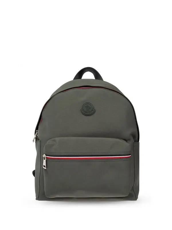 Moncler Pierrick Striped Backpack - Green