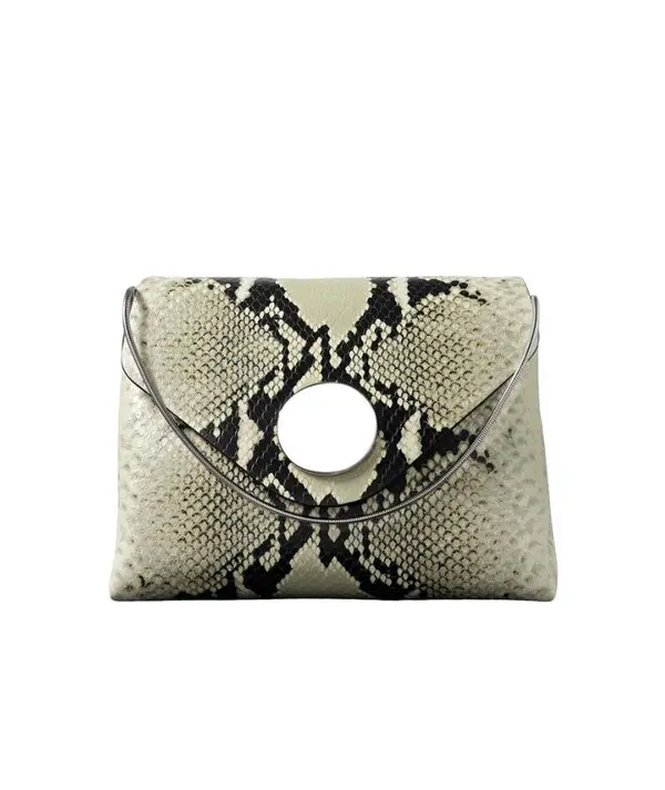 Khaite Bobbi Snake-effect Shoulder Bag