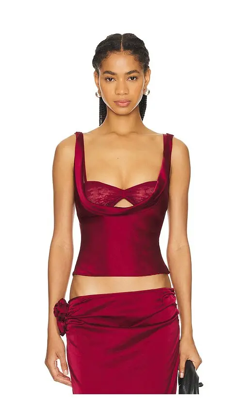 Lioness Delilah Top - Burgundy