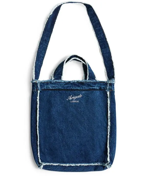 Axel Arigato Dune Denim Shoulder Bag