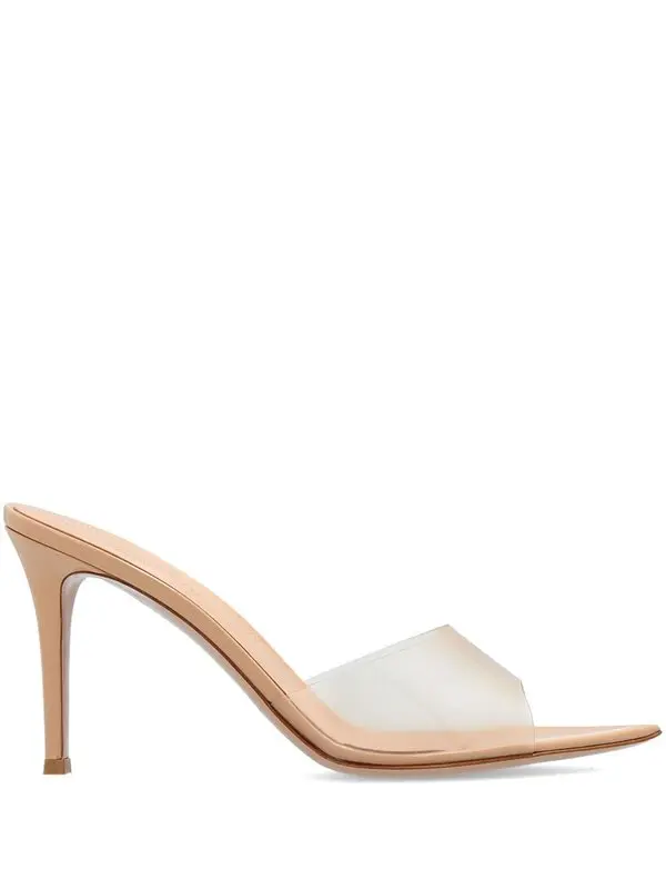 GIANVITO ROSSI Elle 85mm Sandals - Neutrals