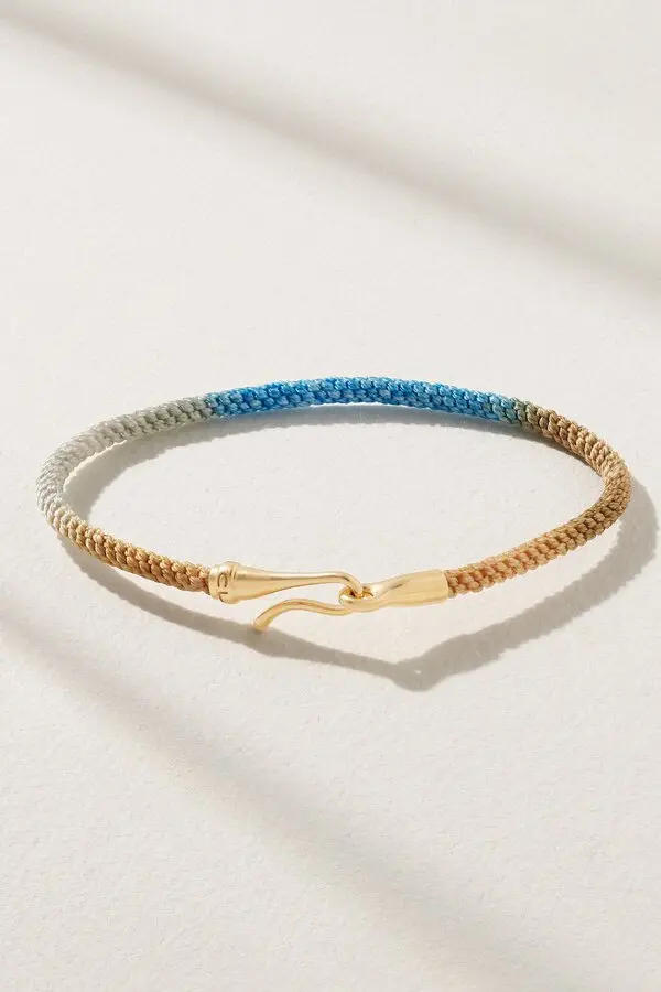 OLE LYNGGAARD COPENHAGEN Life 18-karat And Knotted Bracelet - Gold