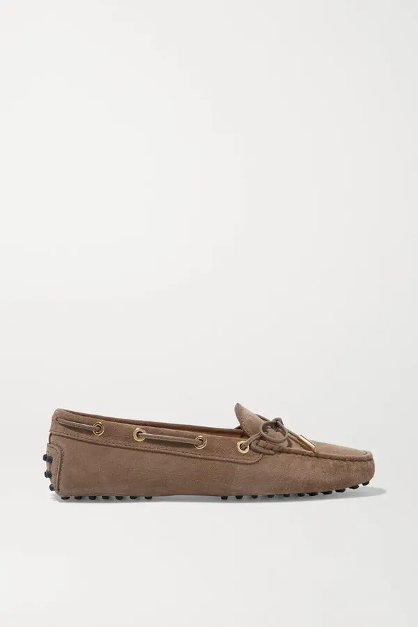 TOD'S Gommino Suede Loafers