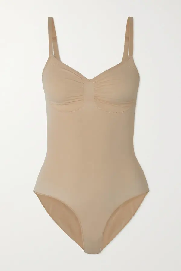 SKIMS Seamless Sculpt Brief Bodysuit - Neutrals