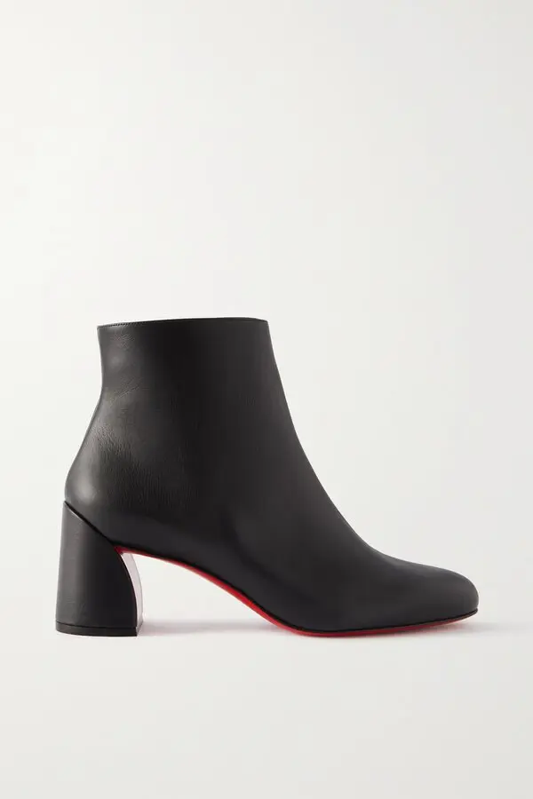 CHRISTIAN LOUBOUTIN Turela 55 Leather Ankle Boots