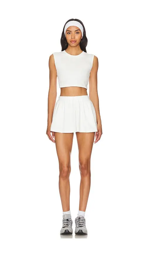 Free People Hot Shot Skort Set - White