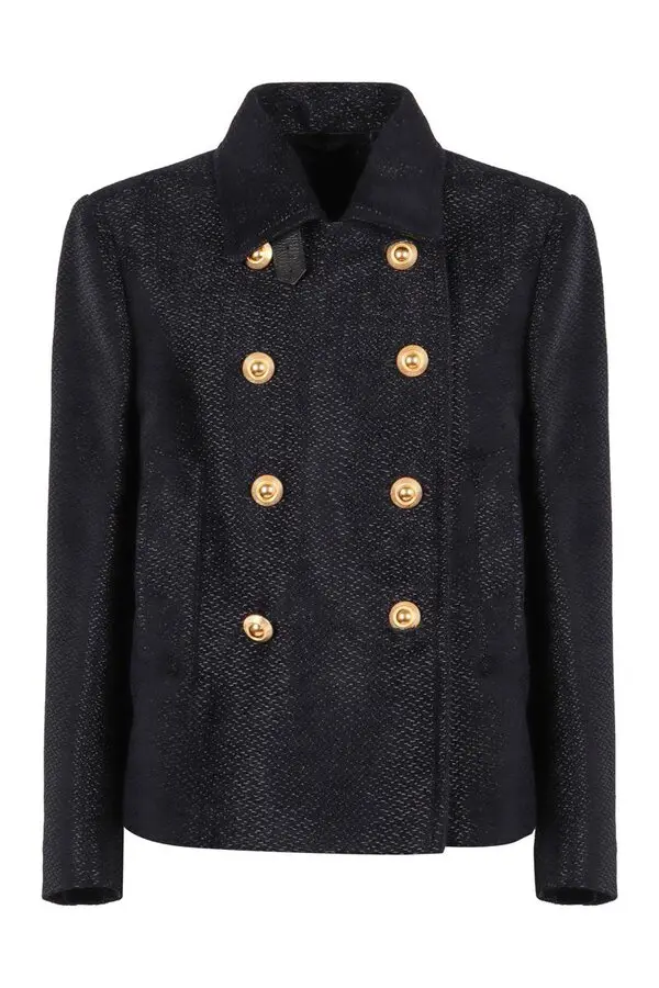 TOM FORD Knitted Double-breasted Jacket