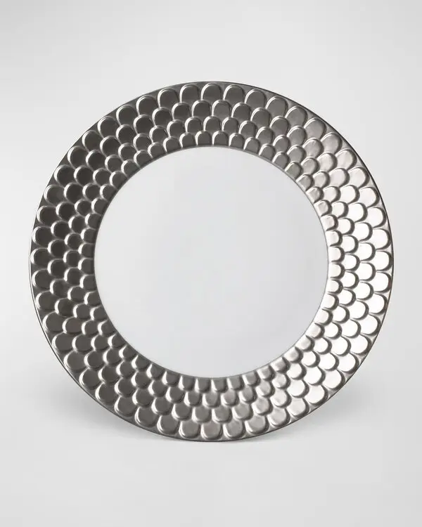 L'Objet Aegean Platinum-plated Dinner Plate - One-color