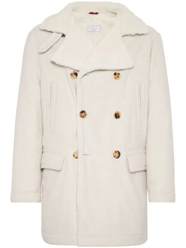Brunello Cucinelli Double-breasted Wool Coat