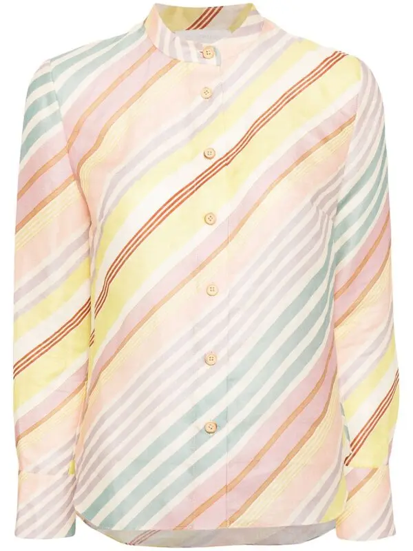 Zimmermann Striped Linen Shirt