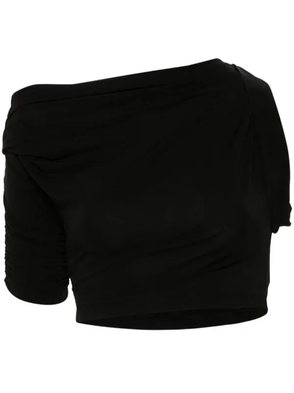 Jacquemus Le Haut Draped Top - Black