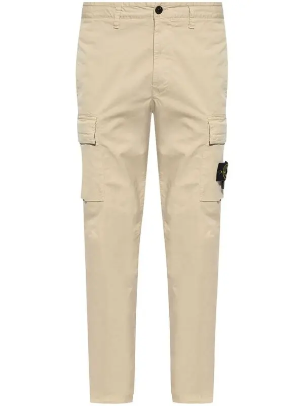 Stone Island Slim-fit Cargo Trousers