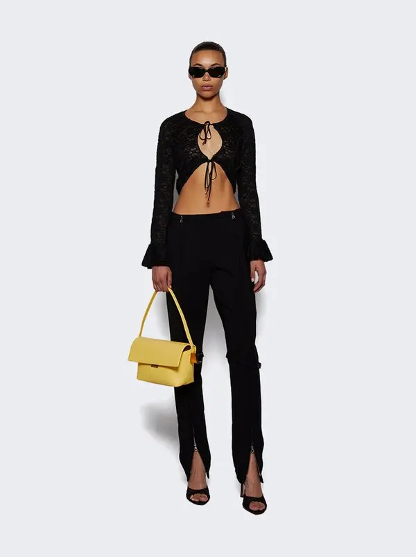 Jacquemus Le Rond Carre Shoulder Bag - Light Yellow