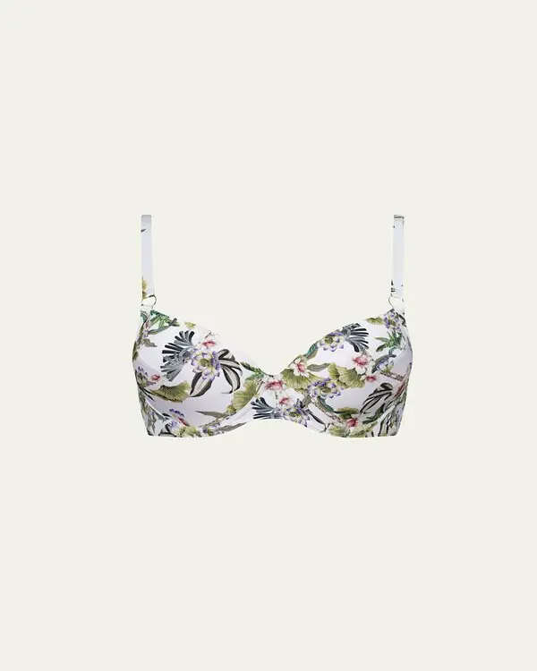AQUA BLU AUSTRALIA Print Judy Bikini Top