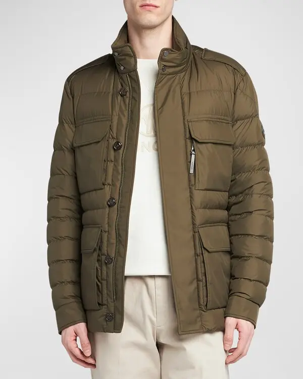 Moncler Fuciade Down Field Jacket - Olive