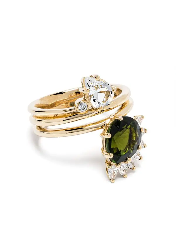 Pascale Monvoisin 18kt Yellow Sun N°4 Ring