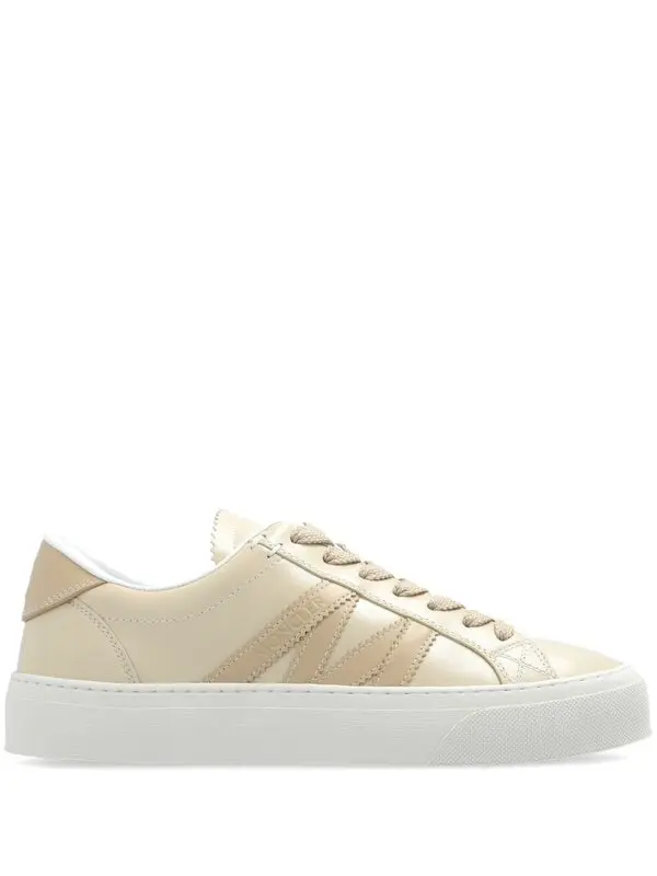 Moncler Monaco M Lace-up Sneakers - Neutrals