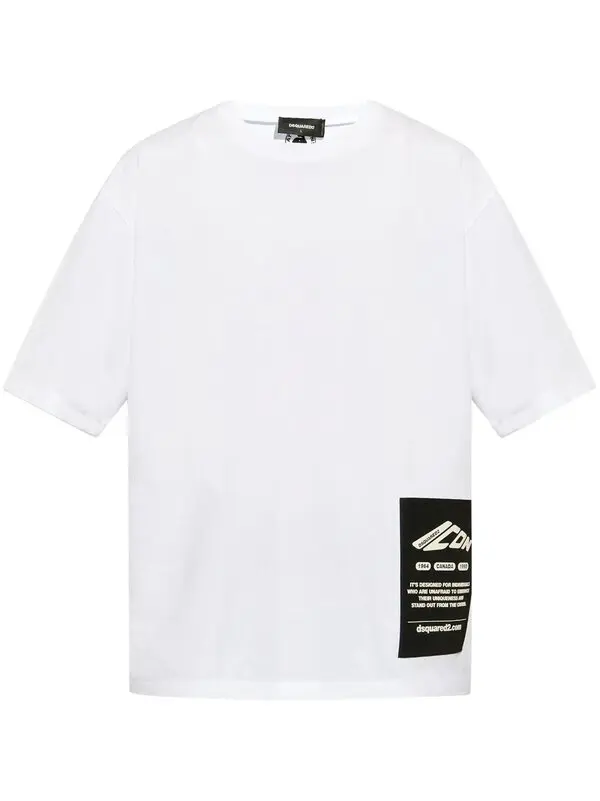 Dsquared2 Maxi Logo Patch T-shirt