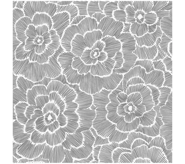 NUWALLPAPER Saraya Charcoal Peel And Stick Wall Paper