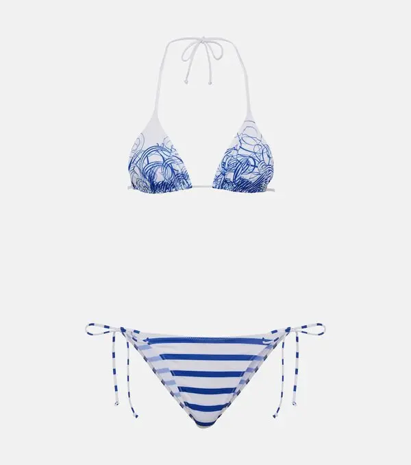 Jean Paul Gaultier Printed Bikini - Multicoloured