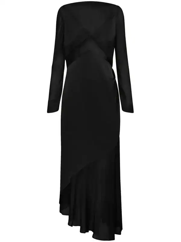 navy blue dress for baby girl Venus Williams Wears Asymmetrical Mini Dress at Challengers Premiere main image 0