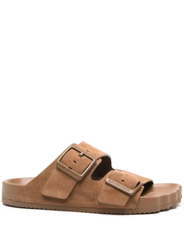 Balenciaga Sunday Sandals - Brown