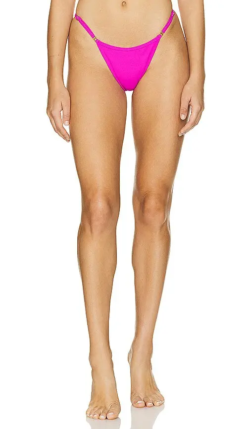 L*Space Remi Bikini Bottom - Bright Fuchsia