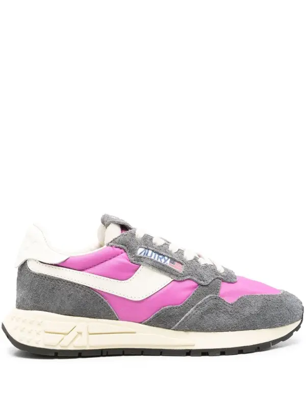 AUTRY Reelwind Panelled Sneakers - Grey